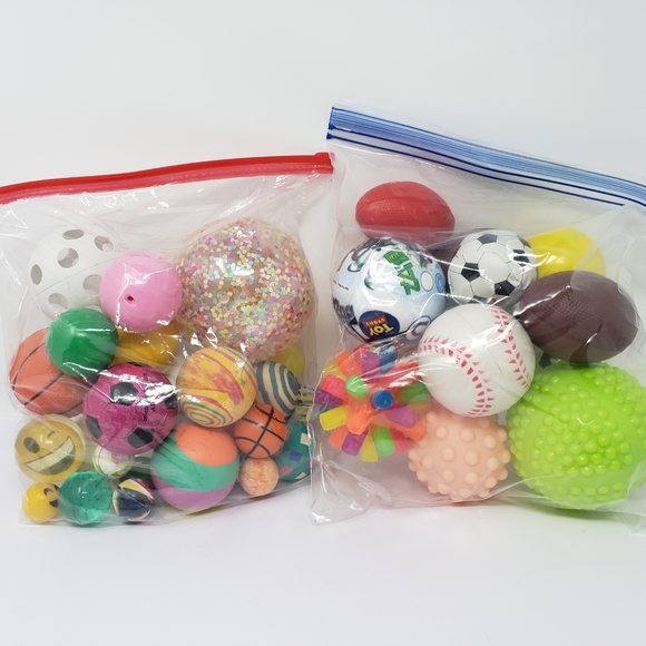 Toys | Balls Assorted Soft Hard Plastic Foam Various Toy | Poshmark